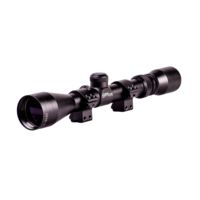 Sun Optics 1in Rimfire Scope-Duplex Ret-w/covers-w/.22 Rings FREE S&H ...
